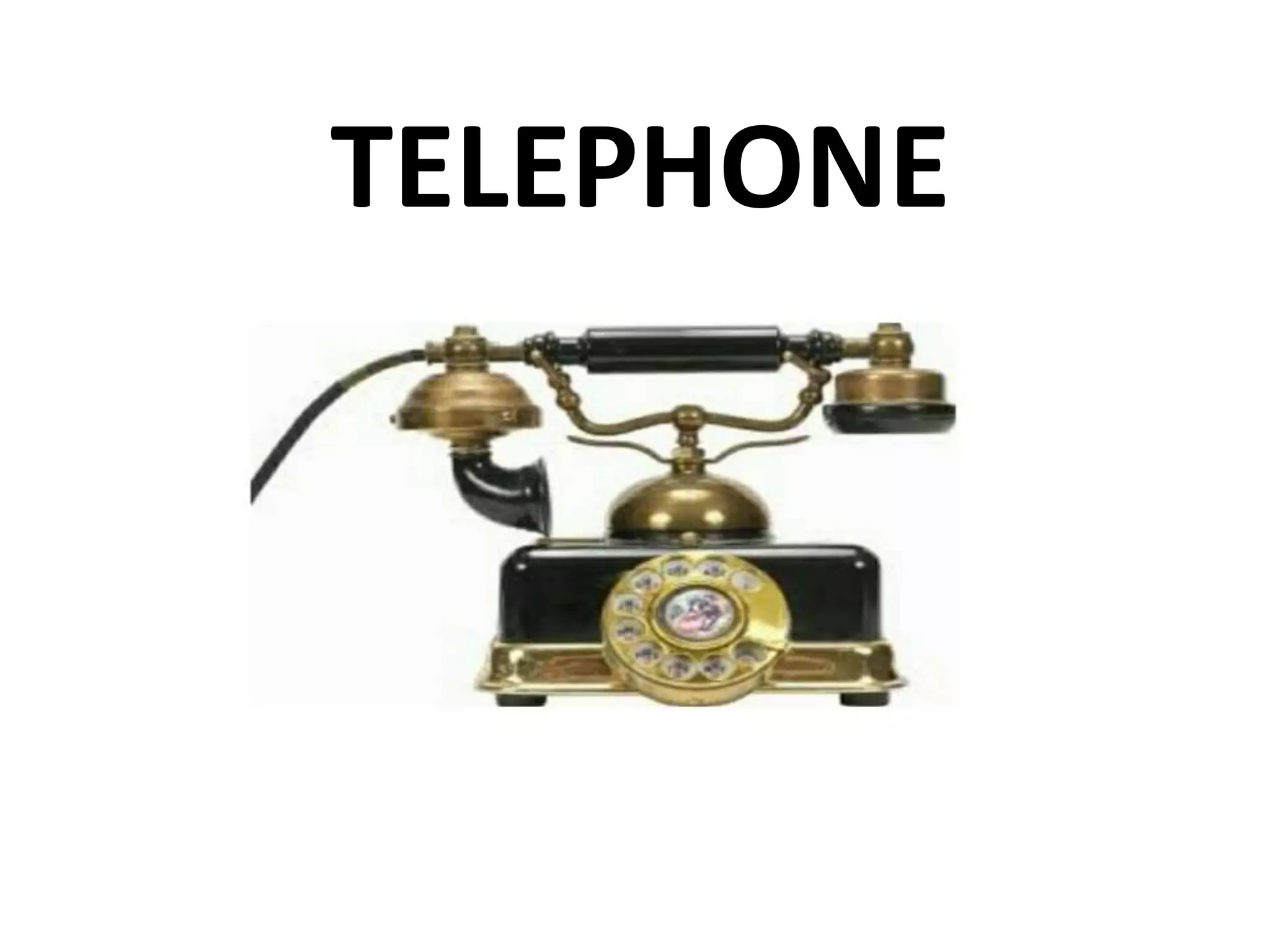 Telephone | PPTX