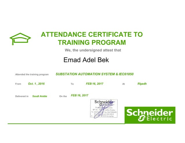 Sas training certificate | PDF