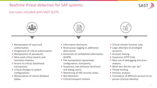 Cyber attacks on your SAP S/4HANA systems? So you can stay relaxed. [Webinar] | PPT