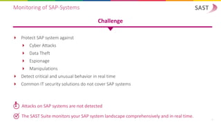 SAST Threat Detection: What you stand to gain from intelligent, SAP ...