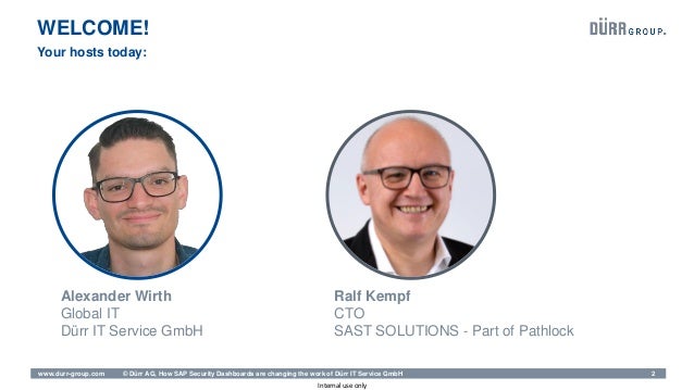 How a SAP security dashboard revolutionized risk analysis at Dürr IT ...