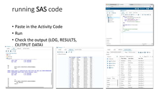 SAS University Edition - Getting Started | PPT