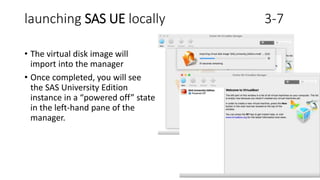 SAS University Edition - Getting Started | PPT