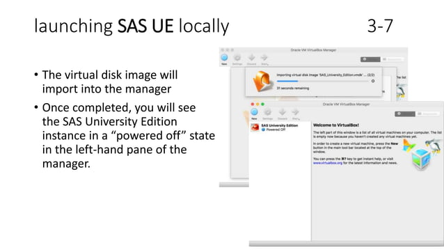 Sas University Edition Getting Started Ppt