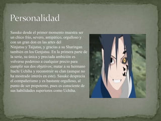 Sasuke uchiha | PPTX