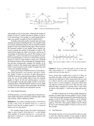 SASUM: A Sharing-based Approach to Fast Approximate Subgraph Matching for Large Graphs | PDF ...
