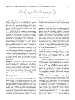 SASUM: A Sharing-based Approach to Fast Approximate Subgraph Matching for Large Graphs | PDF ...