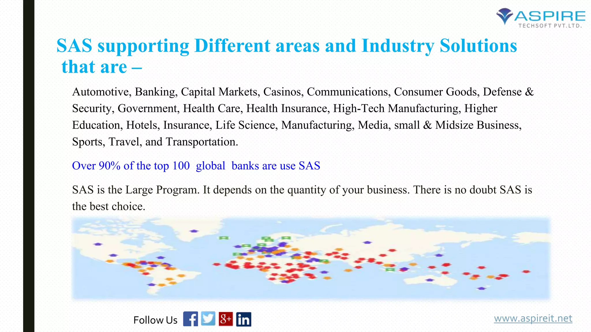 SAS Certified Visual Analytics | Aspire | PPTX