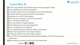 SAS Certified Visual Analytics | Aspire | PPTX