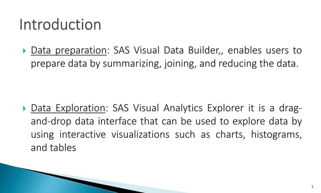 Sas visual analytics Training | PPTX | Databases | Computer Software ...