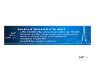 SAS Visual Analytics Overview | PDF