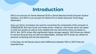 SAS vs SATA_ The Key Differences That You Should Know.pptx