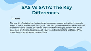 Sas Vs Sata Differences