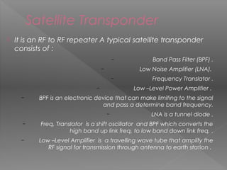 Satellite Network communication System Overview | PPT
