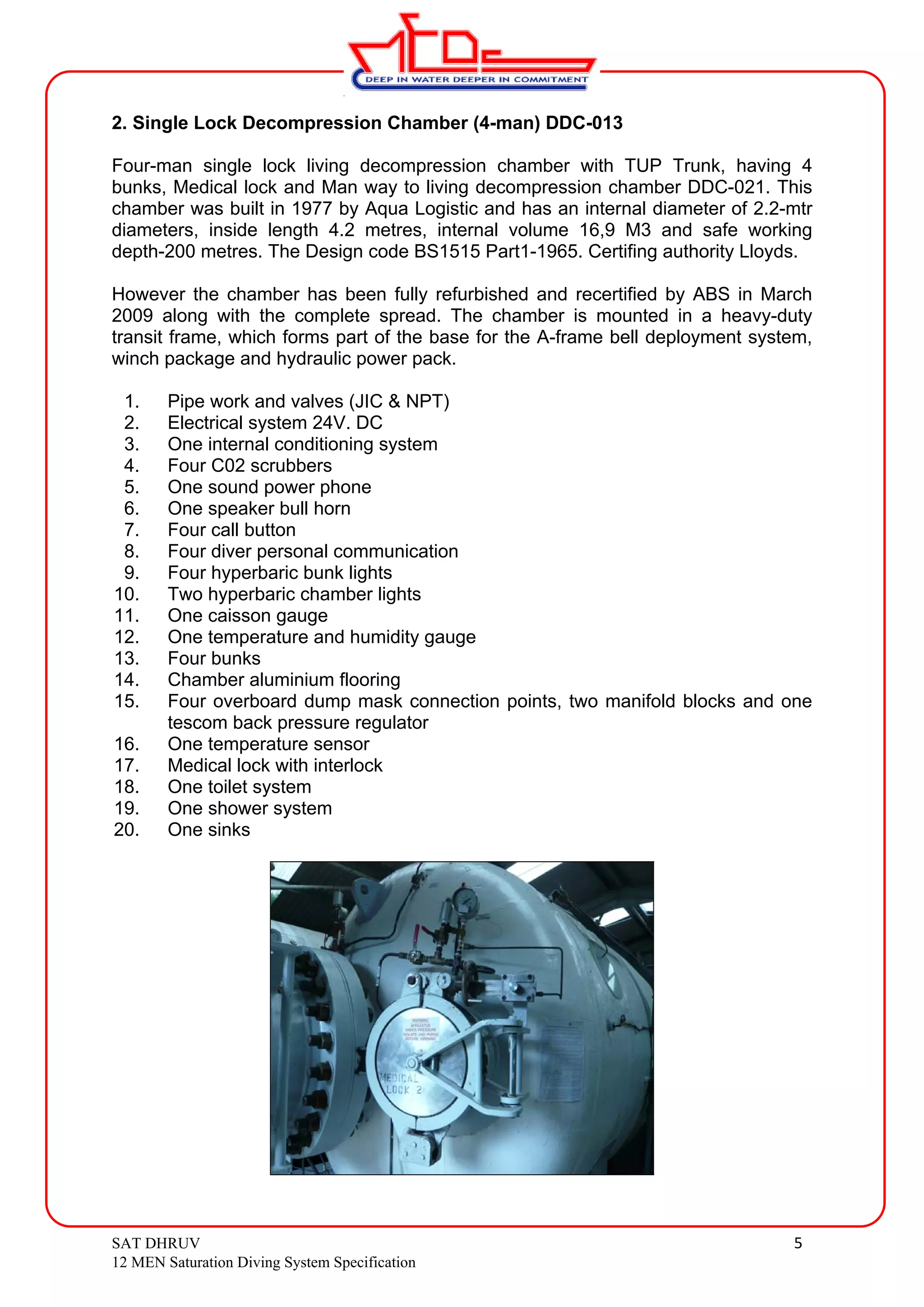 Sat dhruv-specification1 | PDF