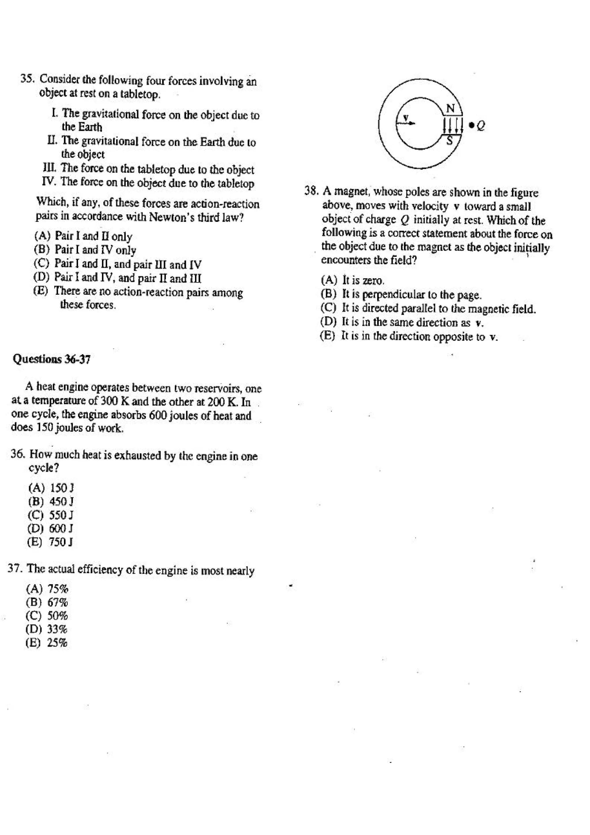 Sat2 og physics | PDF