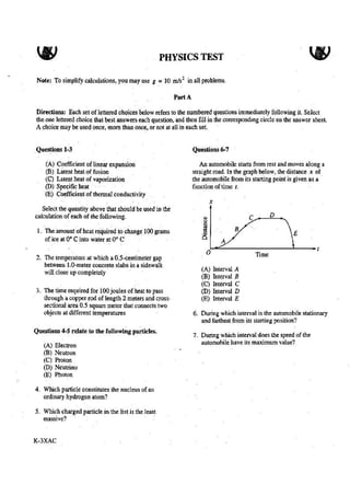 Sat2 og physics | PDF
