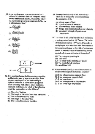 Sat2 og physics | PDF