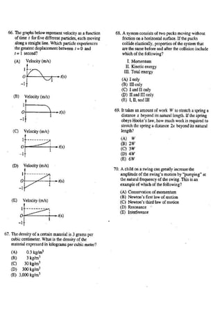 Sat2 og physics | PDF
