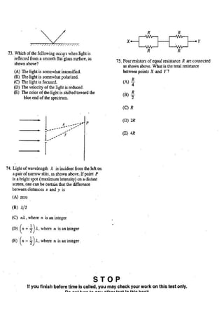 Sat2 og physics | PDF