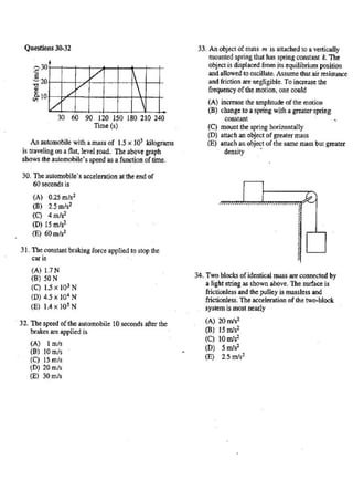 Sat2 og physics | PDF