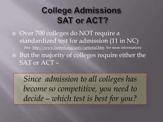 Sat act powerpoint | PPTX