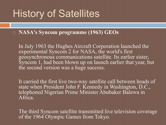 Satalite Communication ppt.pptx | Computer Networking | Computing