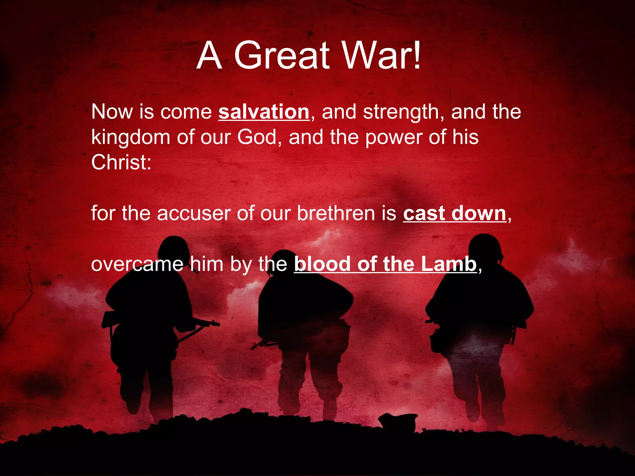 Satan fallen from heaven | PPT