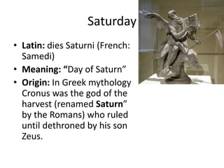 Satanic origin of the Gregorian Calendar | PPTX