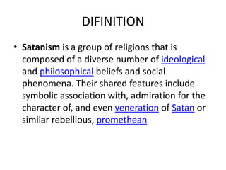 Satanism | PPTX