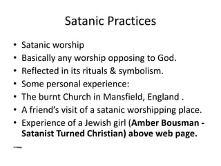 Satanism | PPTX