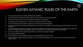 Satanic Rules