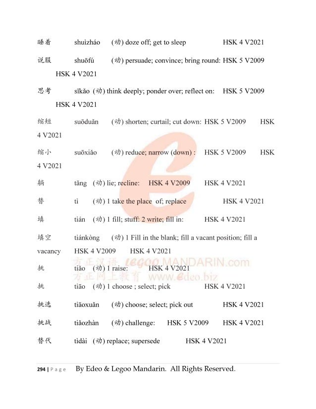 SAT Chinese Theme-based Chinese Vocabulary (4040 words) Sample.pdf