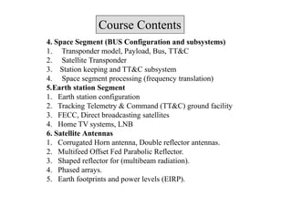 Satellite Communication-Fixed satellite service | PPTX