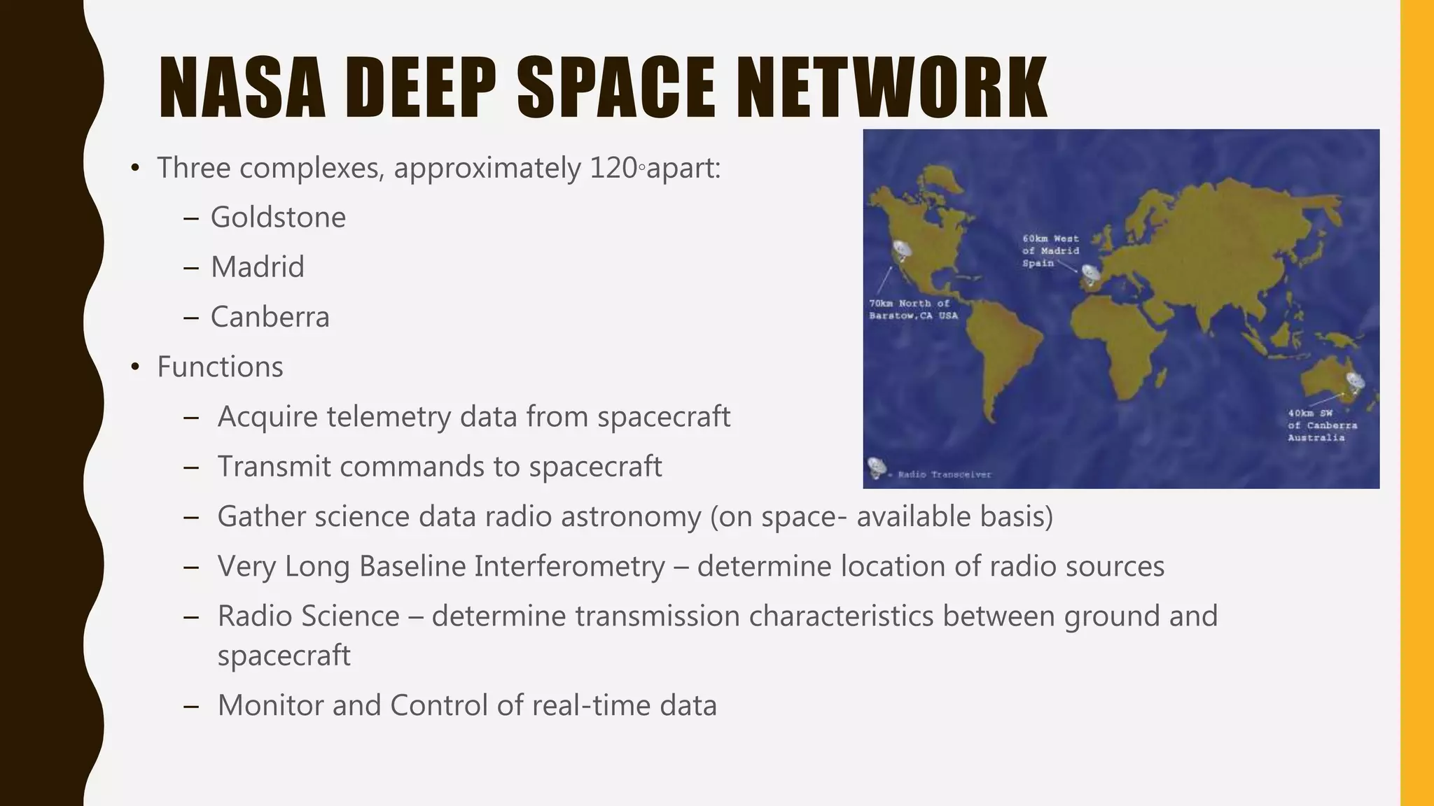 satellite communication and deep space networks | PPTX