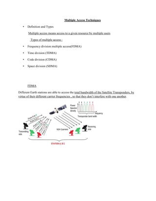Satellite communications notes.thurd module | DOCX