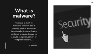 Cybersecurity Awareness Training | PPTX