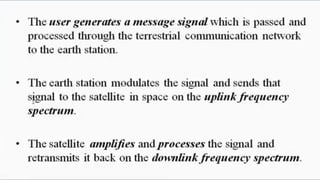 SATELITE COMMUNICATION UNIT 1 CEC352 REGULATION 2021 PPT BASICS OF ...