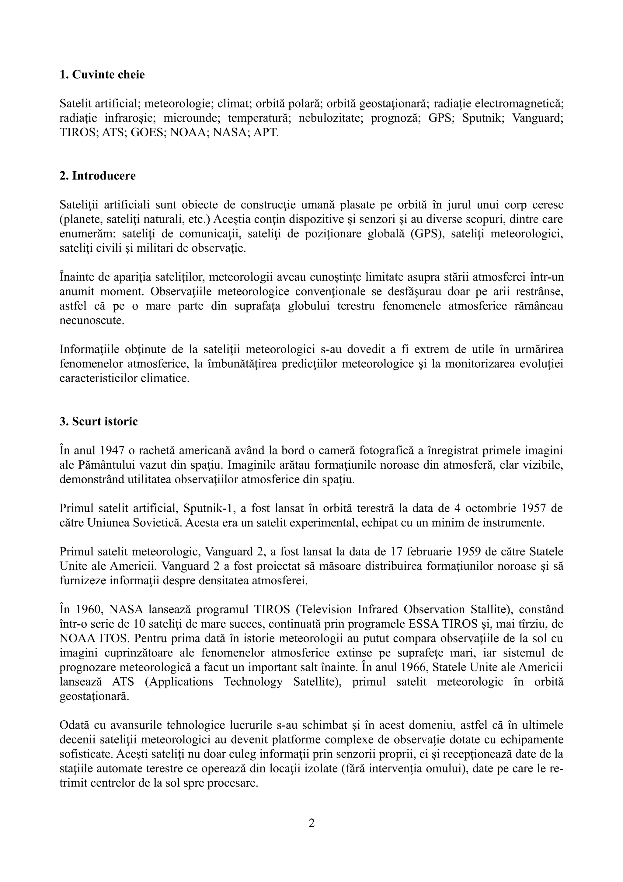 Sateliti meteorologici | PDF