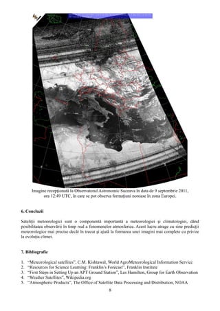Sateliti meteorologici | PDF