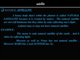 Satellite | PPT