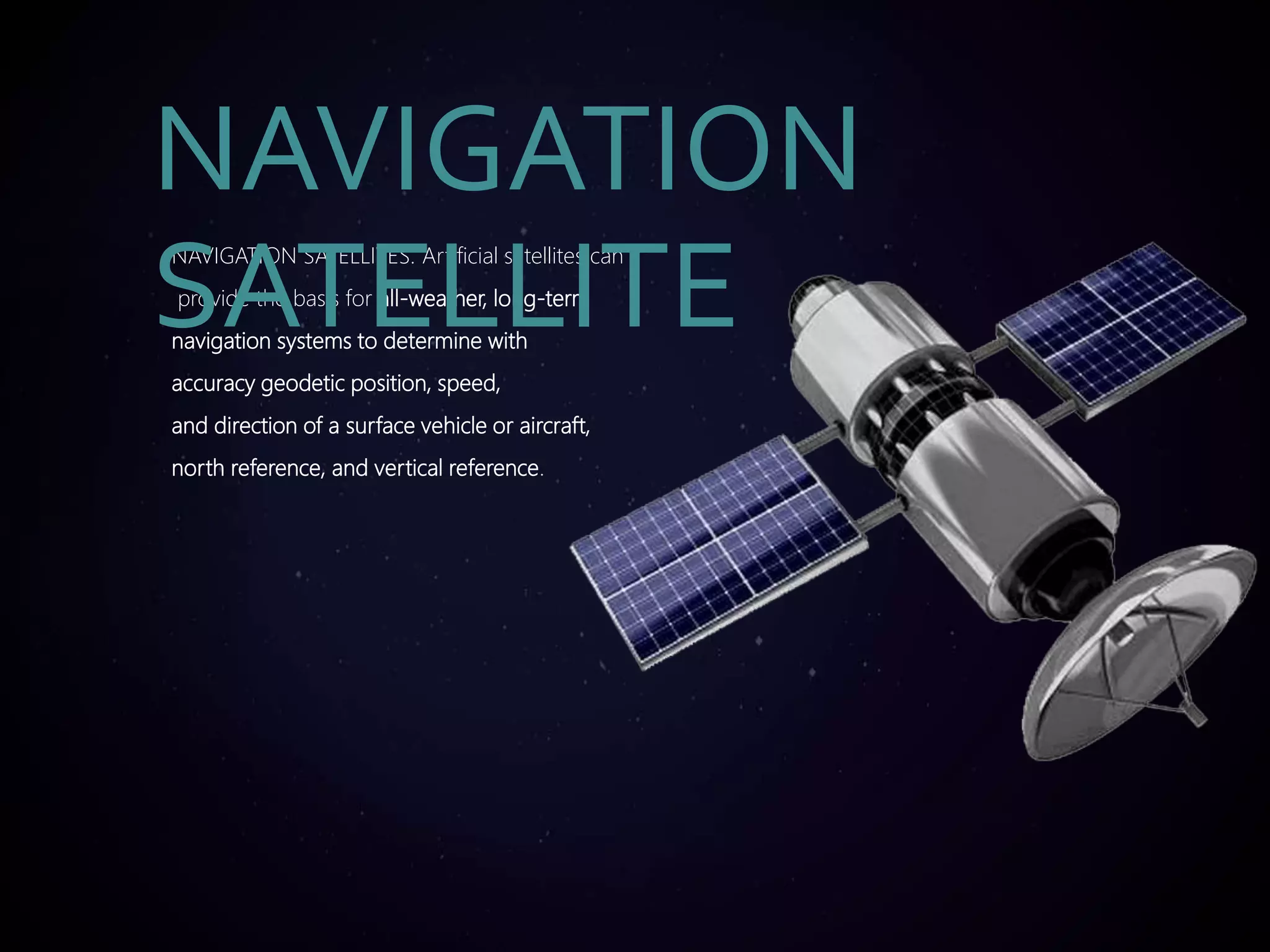 Different types of satellites | PPTX