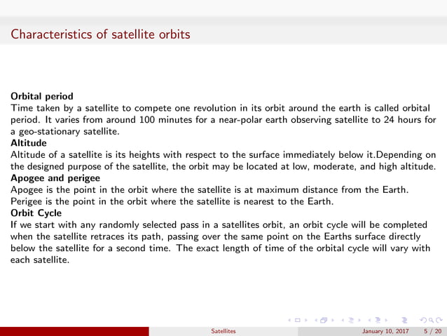 Different Types of Earth Observation Satellites | PDF | Geography | Science