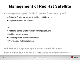 Red Hat Satellite | PDF