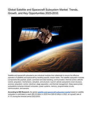 Satellite and Spacecraft Subsystem Market.pdf