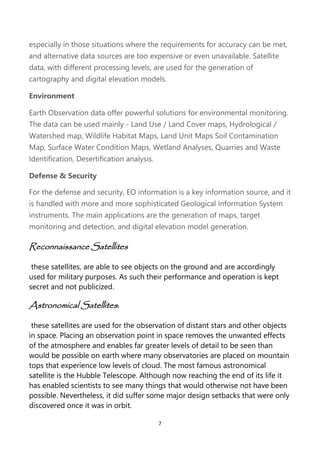 Satellite applications satellite applicationssatellite applications | PDF
