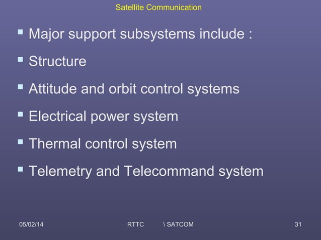 Satellite Communication Basics Ppt Computer Networking Computing