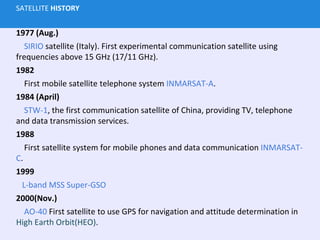 Satellite communication | PPT