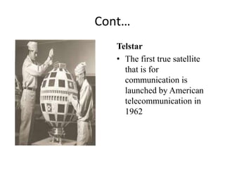 Satellite communication | PPTX