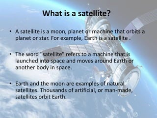 Satellite communication | PPTX
